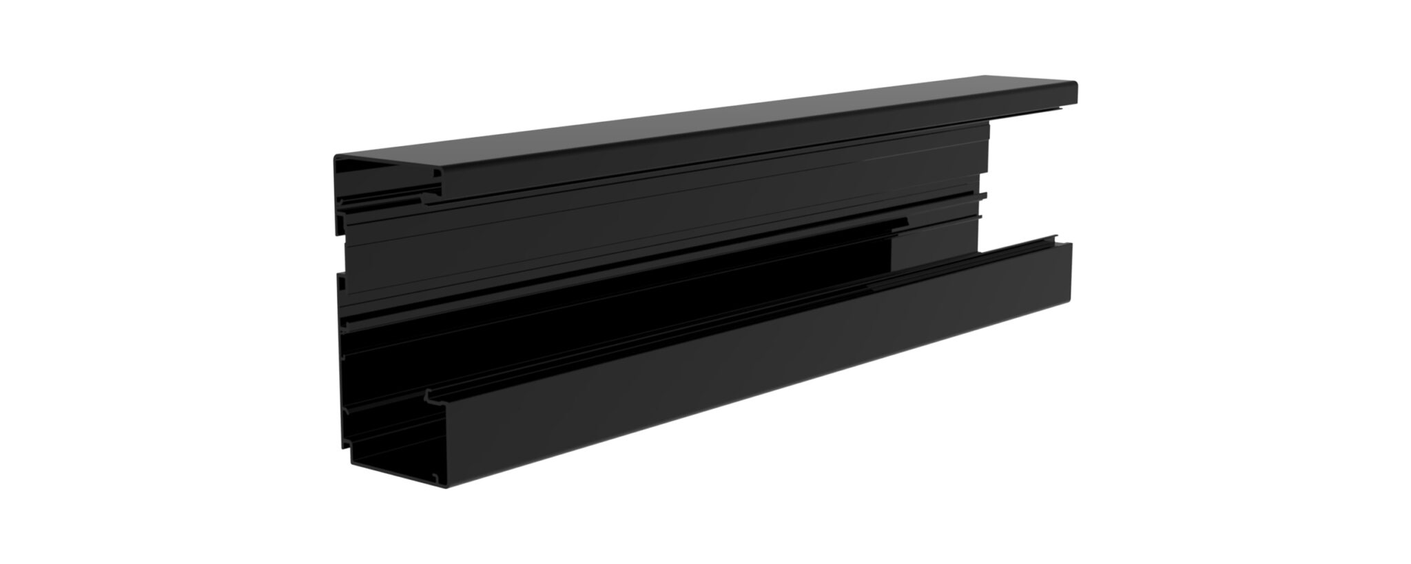 New black cable trunkings Instal® 100 & 130 B - Meka